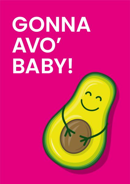 Gonna Avo Baby! - Pink | thortful