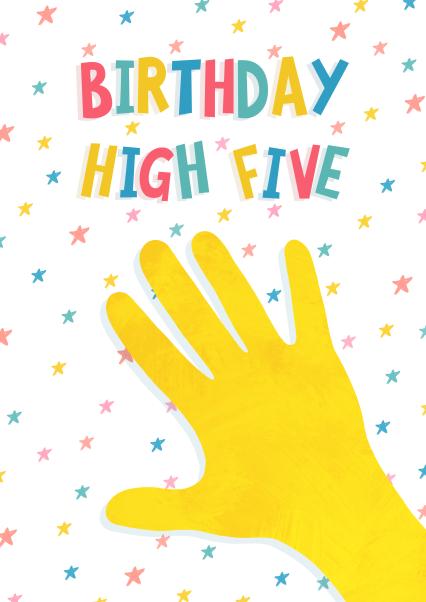 Birthday High Five | thortful