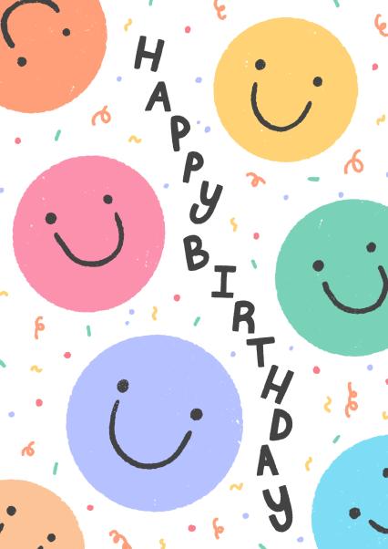 Smiley Birthday Wishes | thortful