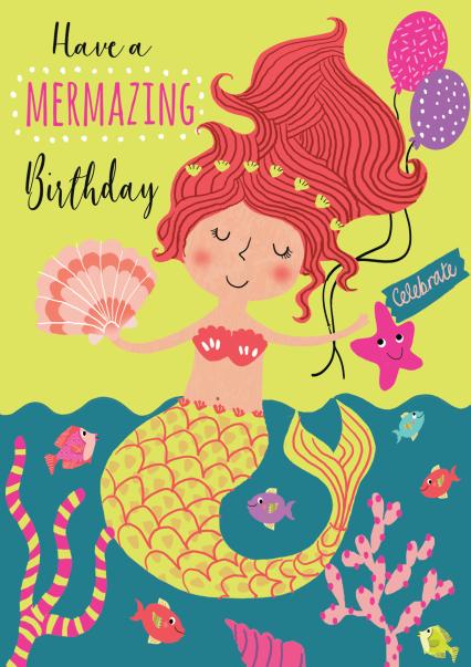 Mermazing Birthday for Kids | thortful