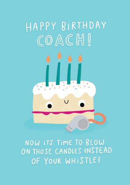 Birthday Coach Cake | thortful