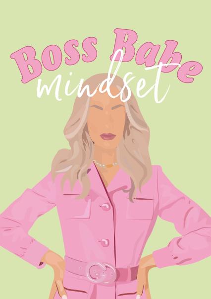 Boss Babe Congratulations Card | thortful