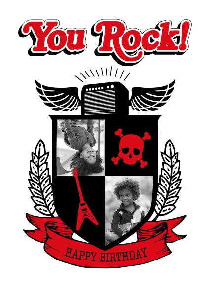 You Rock, School of Rock Birthday Card | thortful