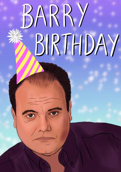 BARRY EASTENDERS BIRTHDAY CARD | thortful