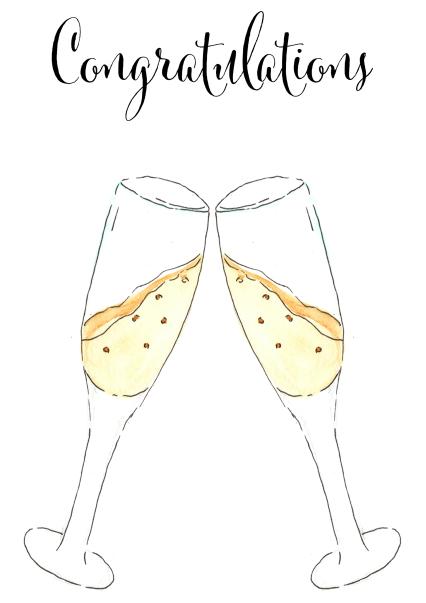 Congratulations Fizz Cheers | thortful