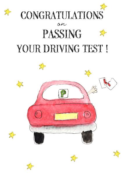 Congratulations on Passing your Driving Test | thortful