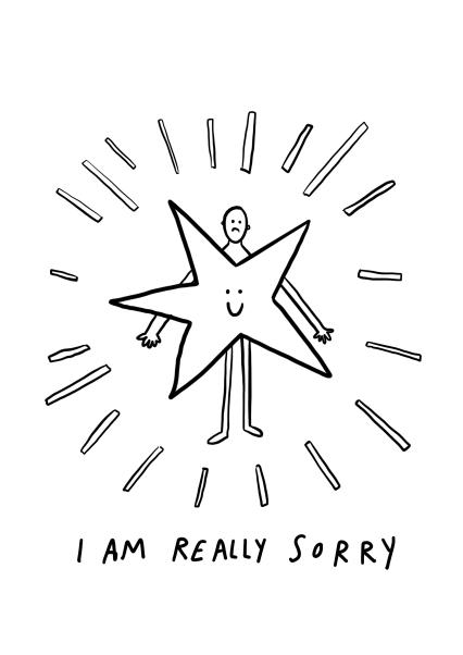 I am really sorry, doodle card | thortful