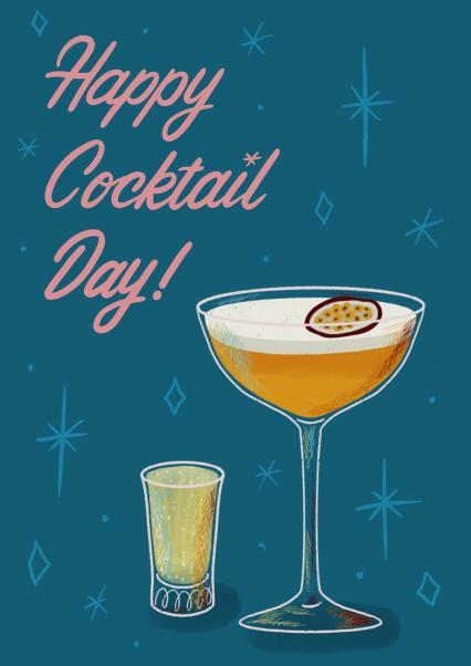 Happy Cocktail Day Birthday Card | thortful