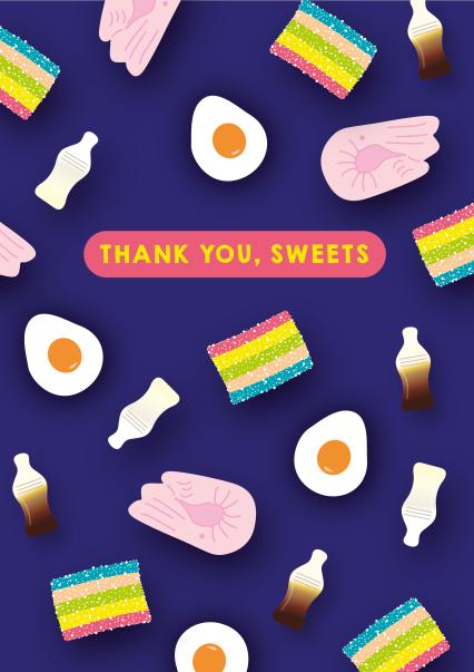 Thanks Sweetie | thortful