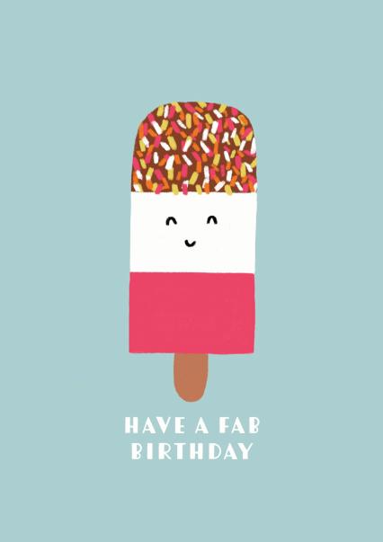 Fab summer birthday card | thortful