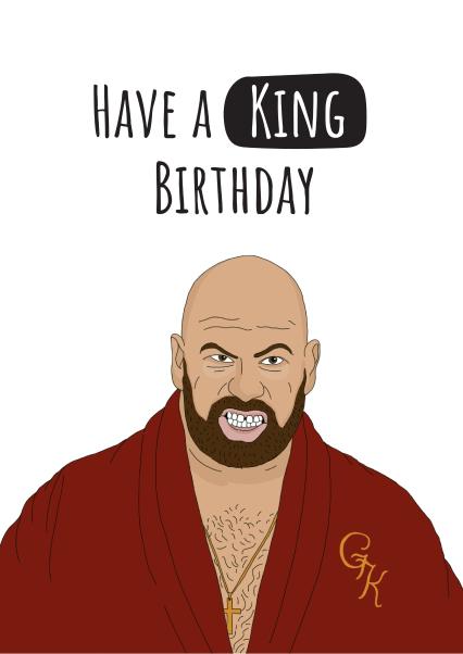 King Gary Birthday Card 1002 | thortful