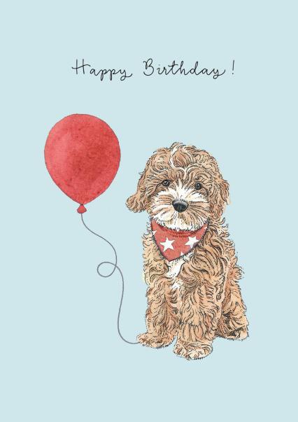 Cockapoo Birthday Card | thortful