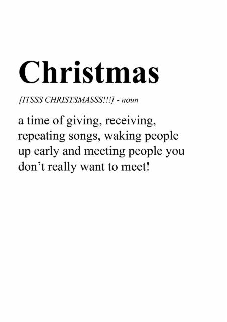 Definition of Christmas | thortful