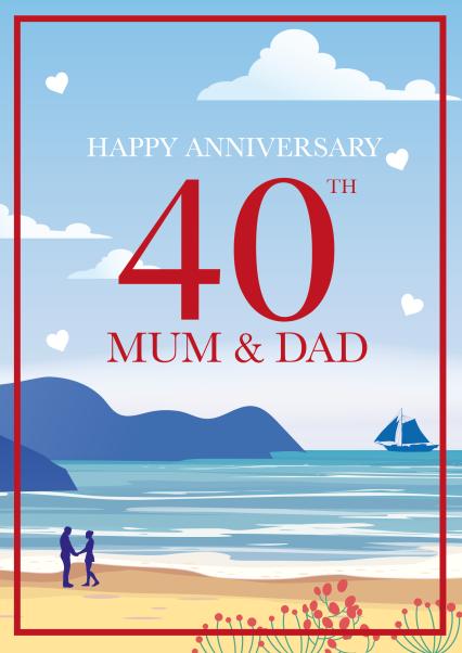 Parents Ruby Anniversary | thortful