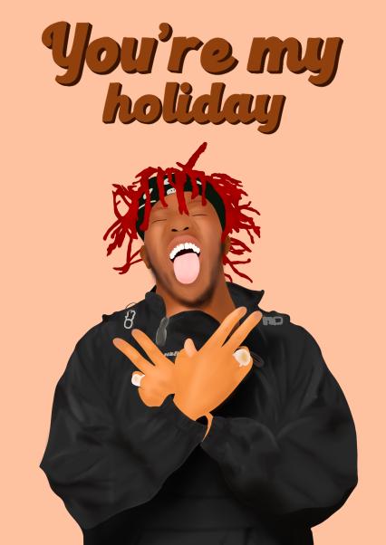 KSI themed romantic card | thortful