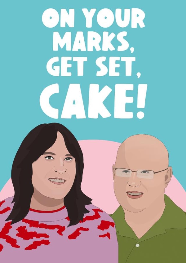 The Great British Bake Off Birthday Card 1000 | thortful