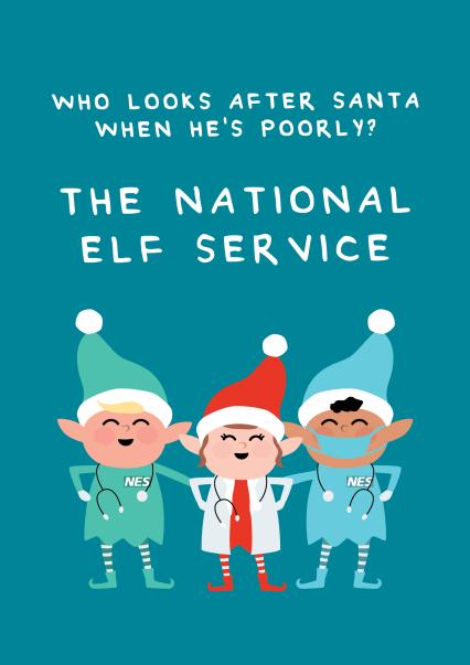 The National Elf Service - NHS - Doctor - Santa - Elf - Who Looks After ...