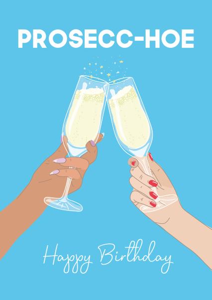 Prosecco Birthday Card | thortful