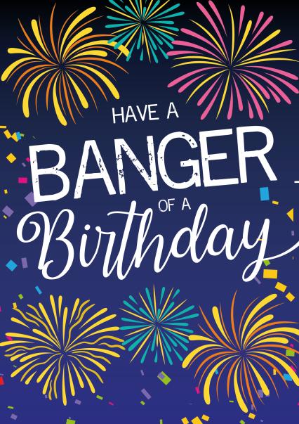 Birthday Banger | thortful