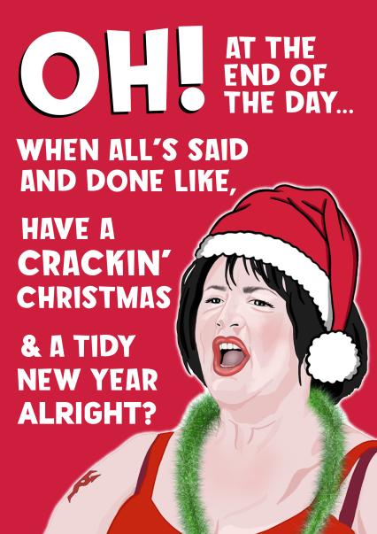A Nessa Crackin' Christmas and a Tidy New Year, Alright? | thortful