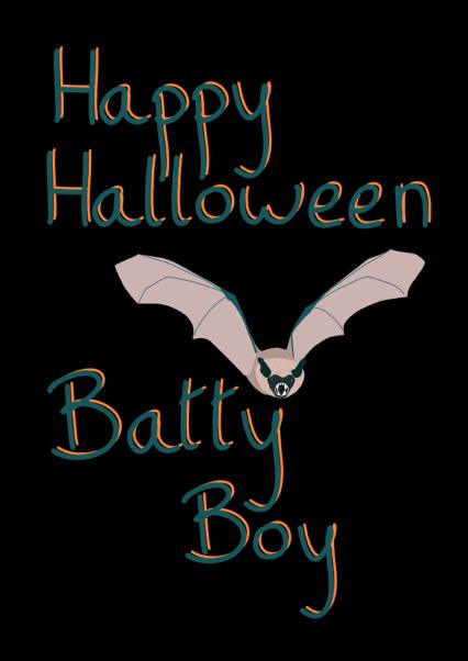 Happy Halloween Batty Boy | thortful
