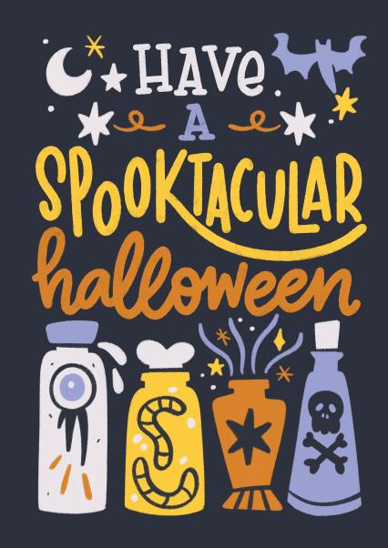 Have a spooktacular Halloween | thortful