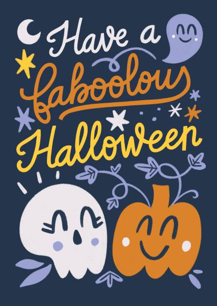 Have a faboolous Halloween | thortful