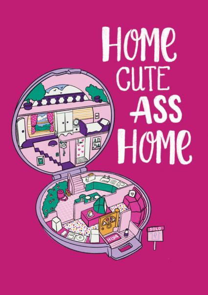 Home Cute Ass Home - Polly Pocket | thortful