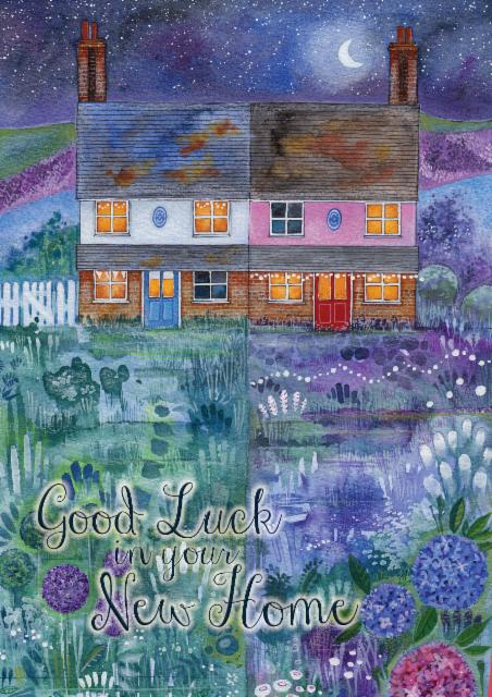 Traditional New Home Card - House - Good Luck In Your New Home | thortful