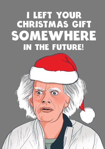 Back to the future Christmas card! | thortful