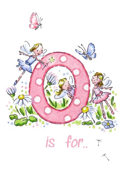 Letter O initial card | thortful
