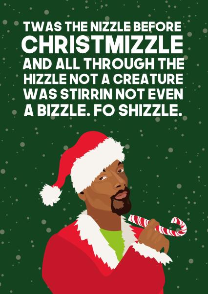 Snoop Dog Christmas Card 1000 | thortful