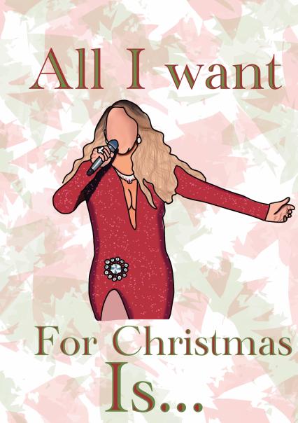 Mariah Carey Christmas Card | thortful