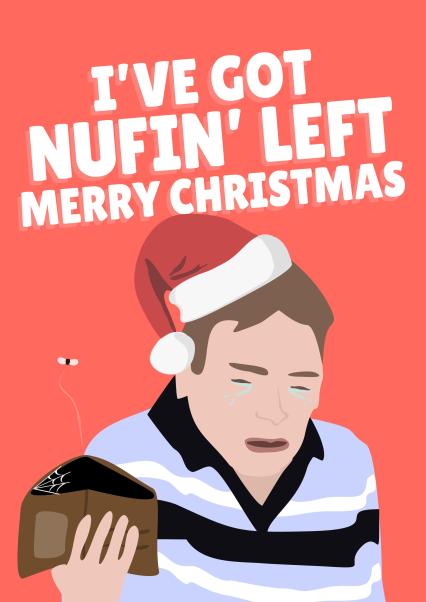 I've Got Nothing Left Merry Christmas Ian Beale Eastenders UK | thortful