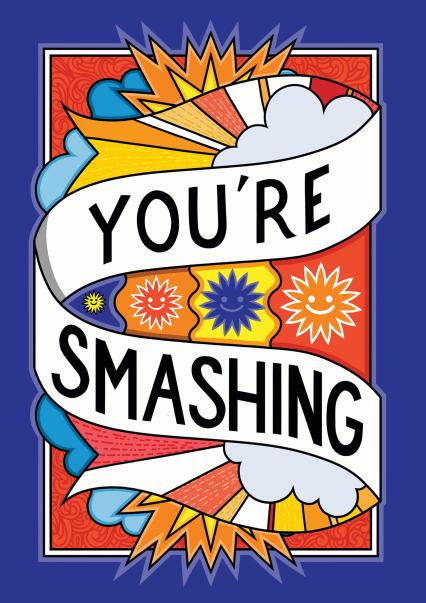 You're Smashing Card | thortful