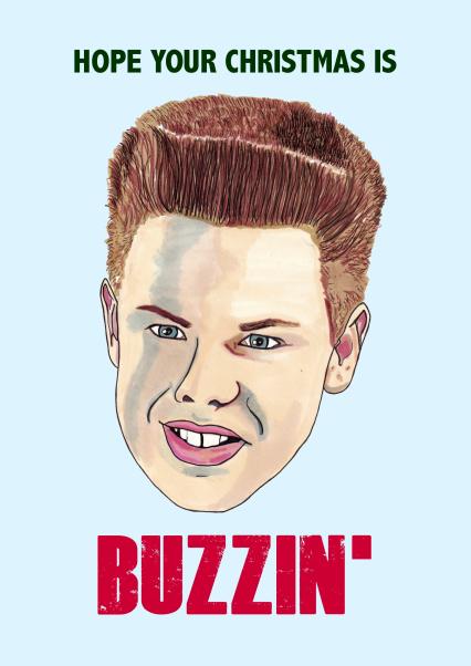 Buzz McCallister Home Alone Christmas Card | thortful