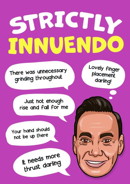 Strictly Come Dancing Birthday Card | thortful