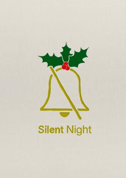 Christmas Silent Night Card | thortful