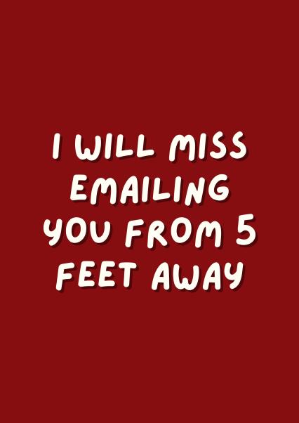 5 Feet Away | thortful