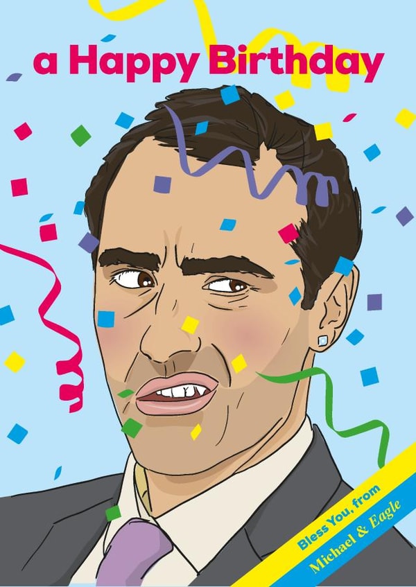 'a Happy Birthday' Stath Let's Flats Card | thortful