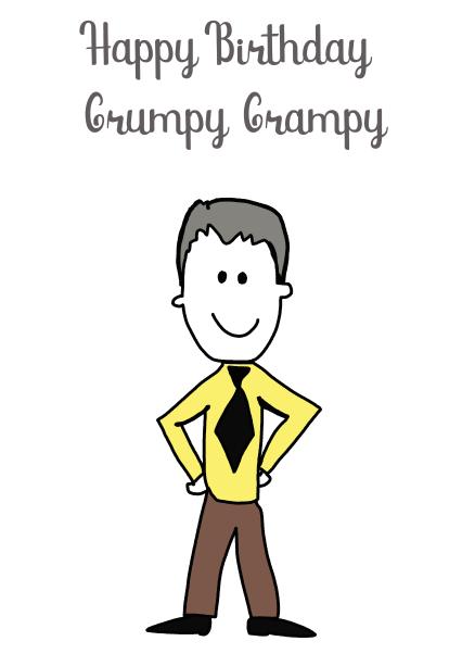 Happy Birthday Grumpy Grampy | thortful