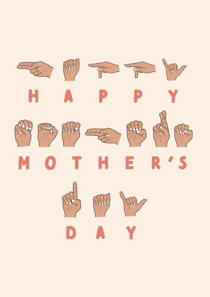 Happy Mother's Day ASL Card | thortful