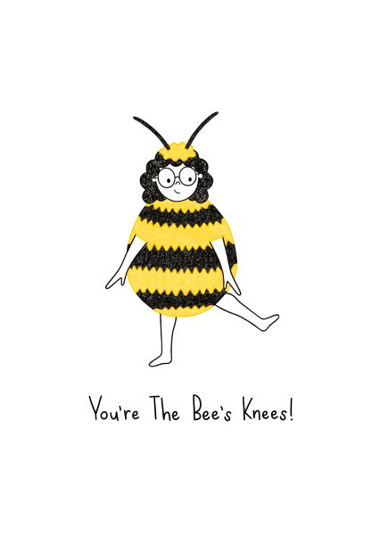 You're The Bee's Knees Card | thortful
