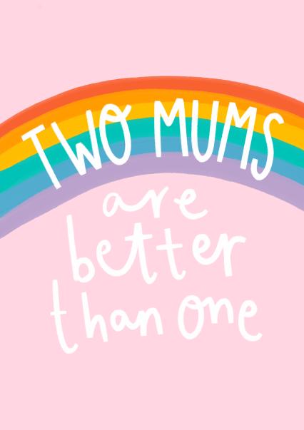 Two Mums are Better Than One card | thortful