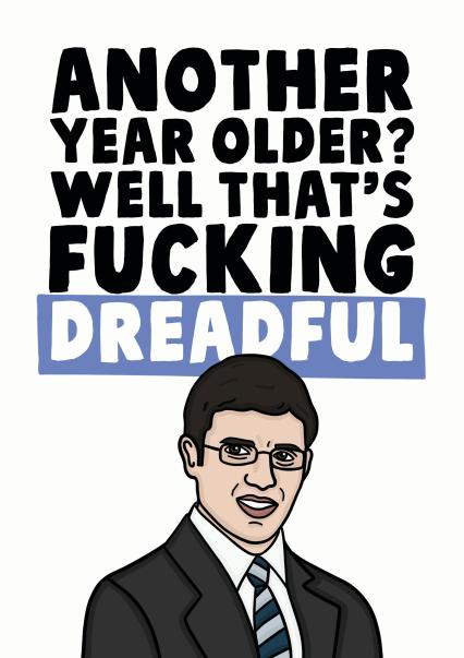 Will the inbetweeners funny birthday card | thortful