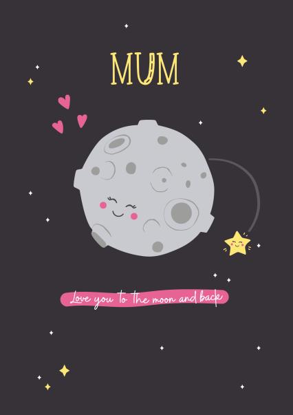 Mothers Day, Mum love you to the moon and back | thortful