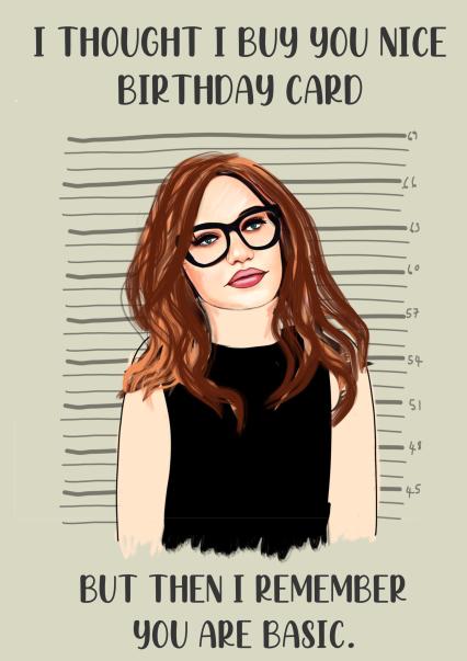 Anna Delvey Inventing Anna Basic German Heiress card Netflix | thortful