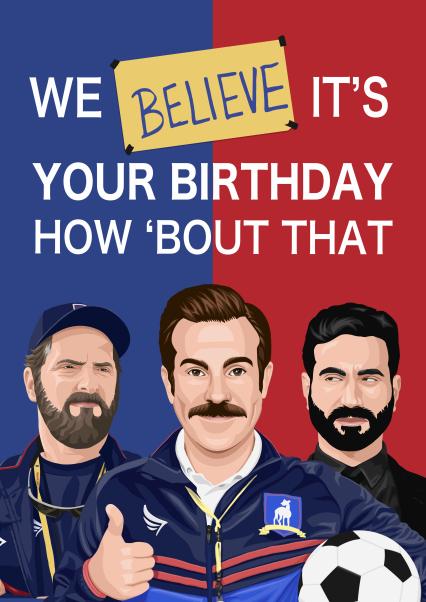 Ted Lasso Birthday Card | thortful
