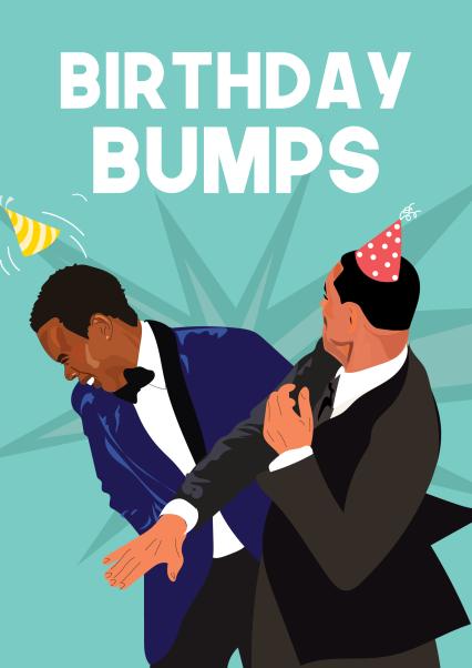 Birthday Bumps Will Smitth and Chris Rock | thortful