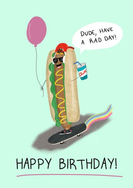 Have a rad birthday! | thortful